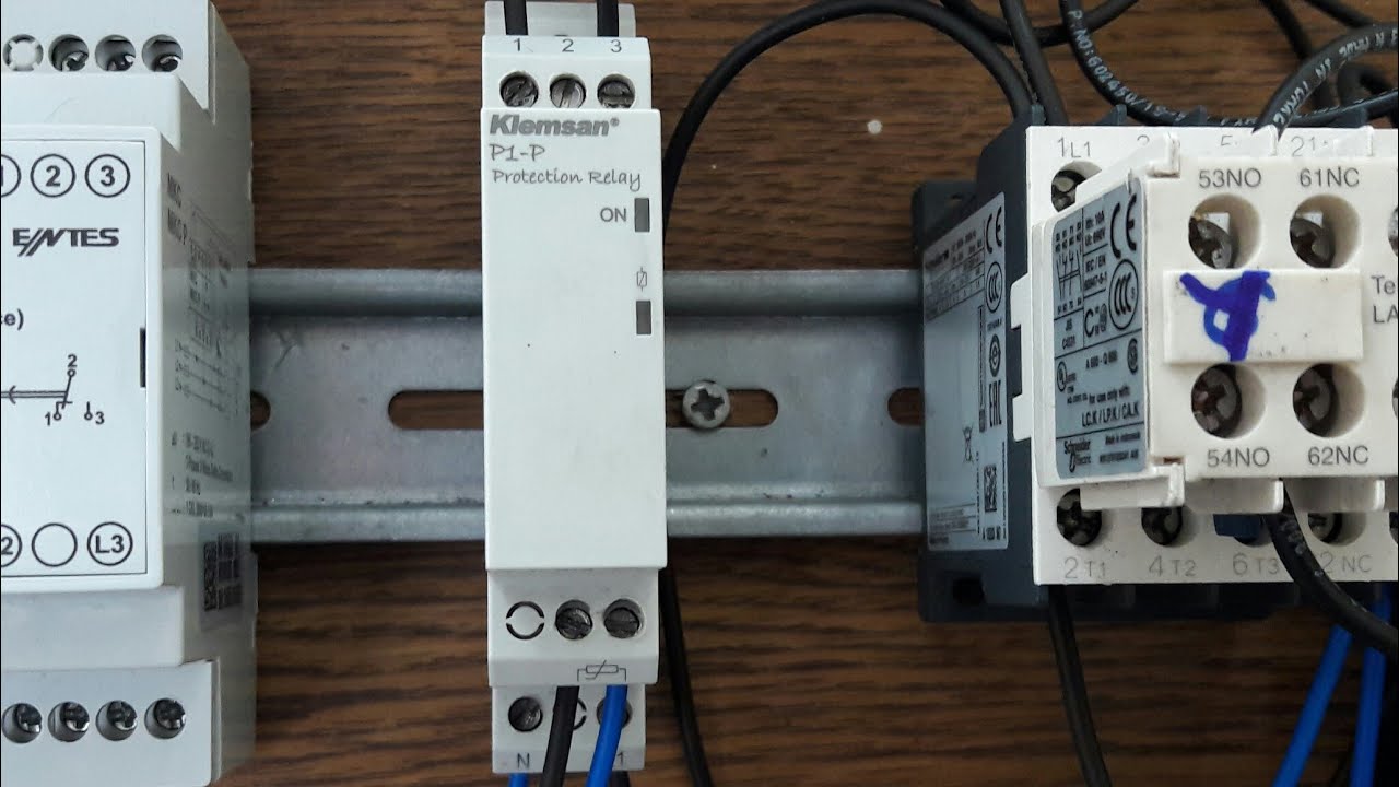 motor koruma rölesi klemsan p1-p termistör rölesi - protection relay ...