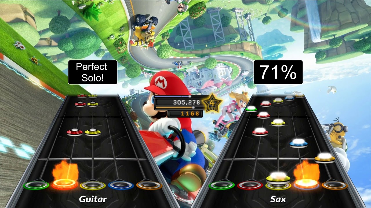 Big Blue - Mario Kart 8 Deluxe | Clone Hero - YouTube