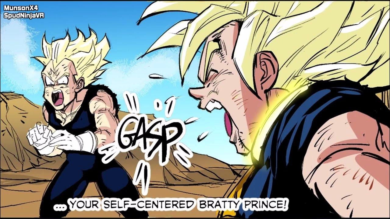Those Two Saiyans Comic Dub Youtube