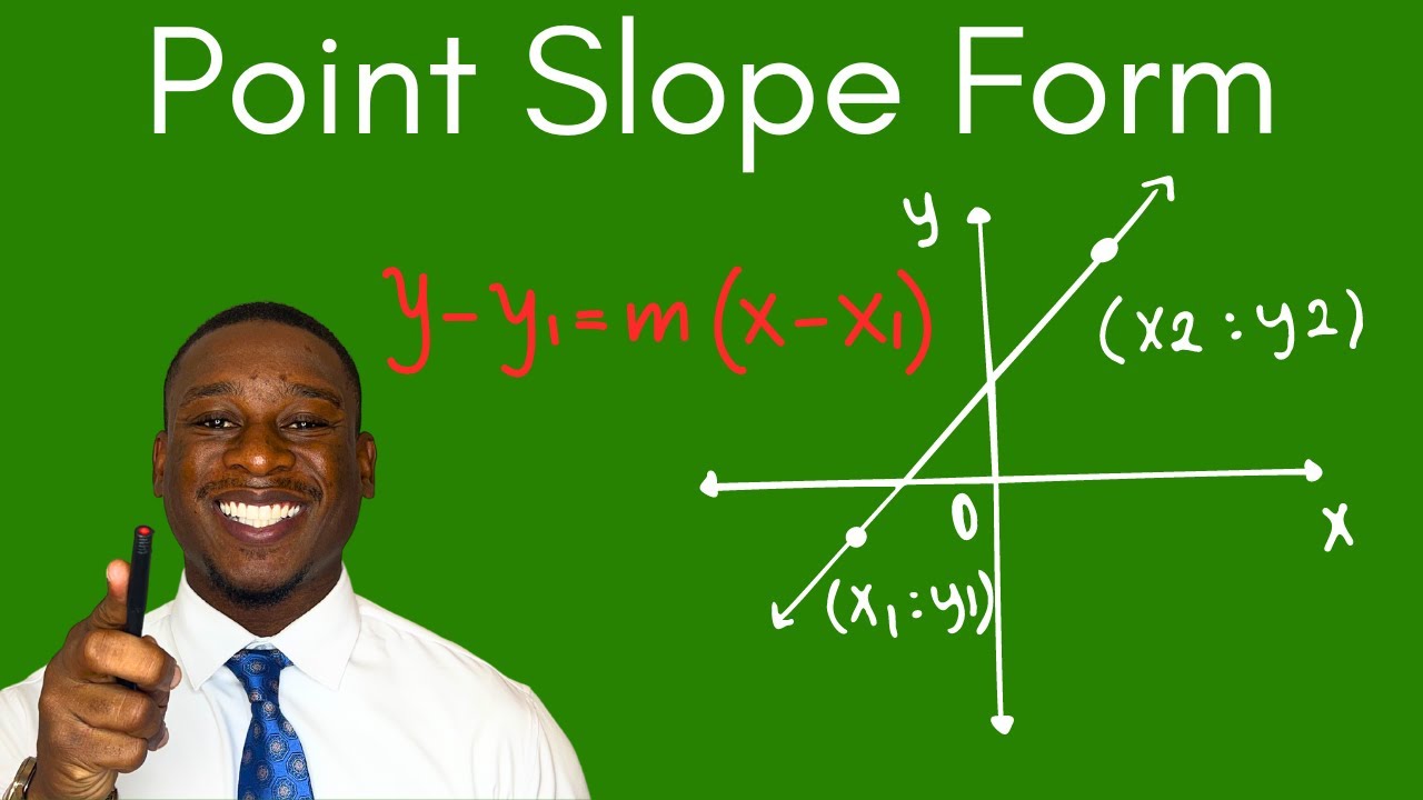 4 Must-Know Point Slope Formula Problems - YouTube