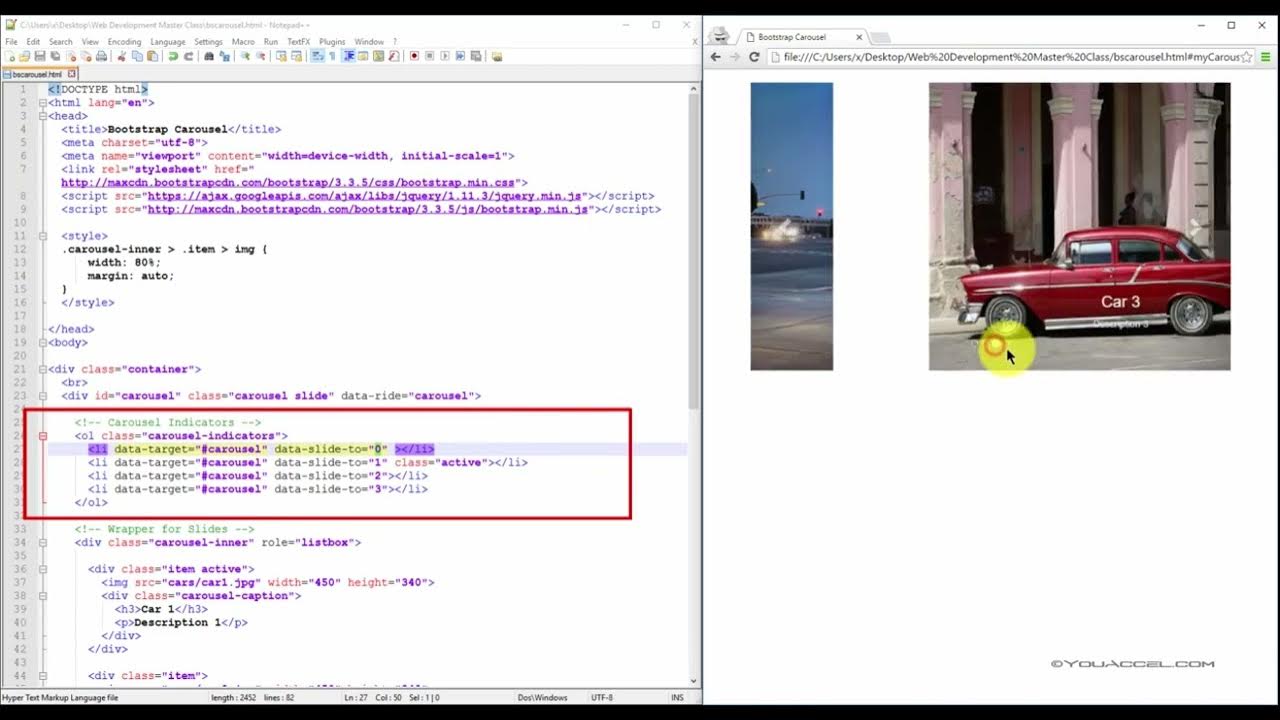 36 Bootstrap Carousel Youtube