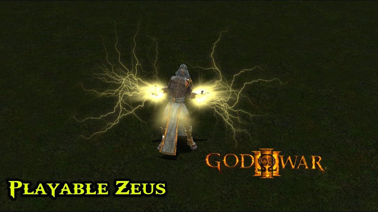 Playable Zeus From God of War 3 In Garry's Mod - YouTube
