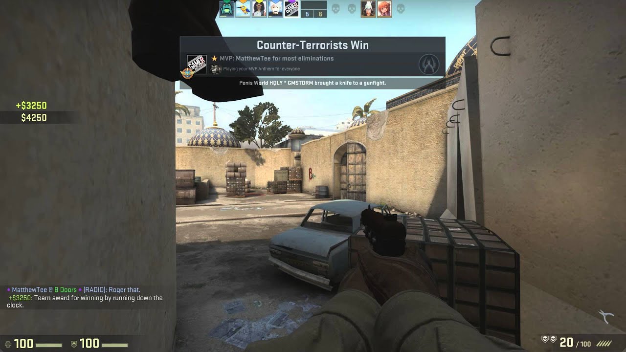 Bomb defused with 0.1 seconds remaining (CS:GO Competitive Funny ...