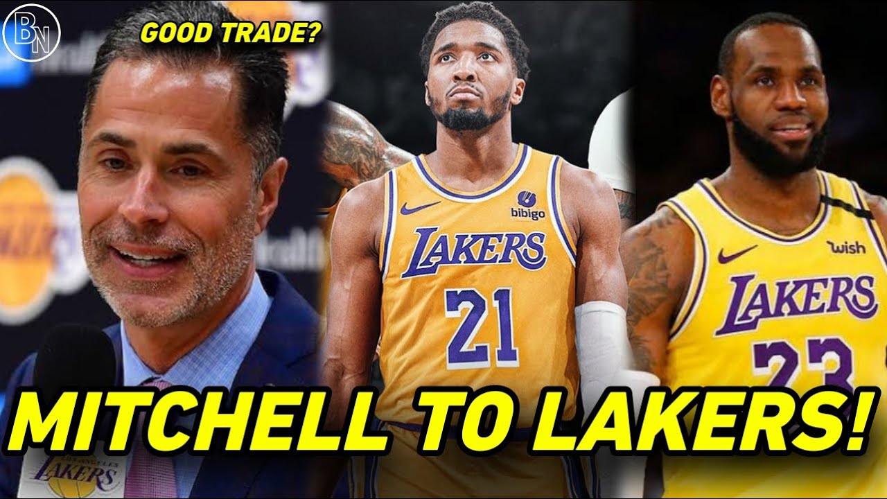 BEST TRADE OFFER NG L.A. LAKERS PARA KAY DONOVAN MITCHELL! - YouTube