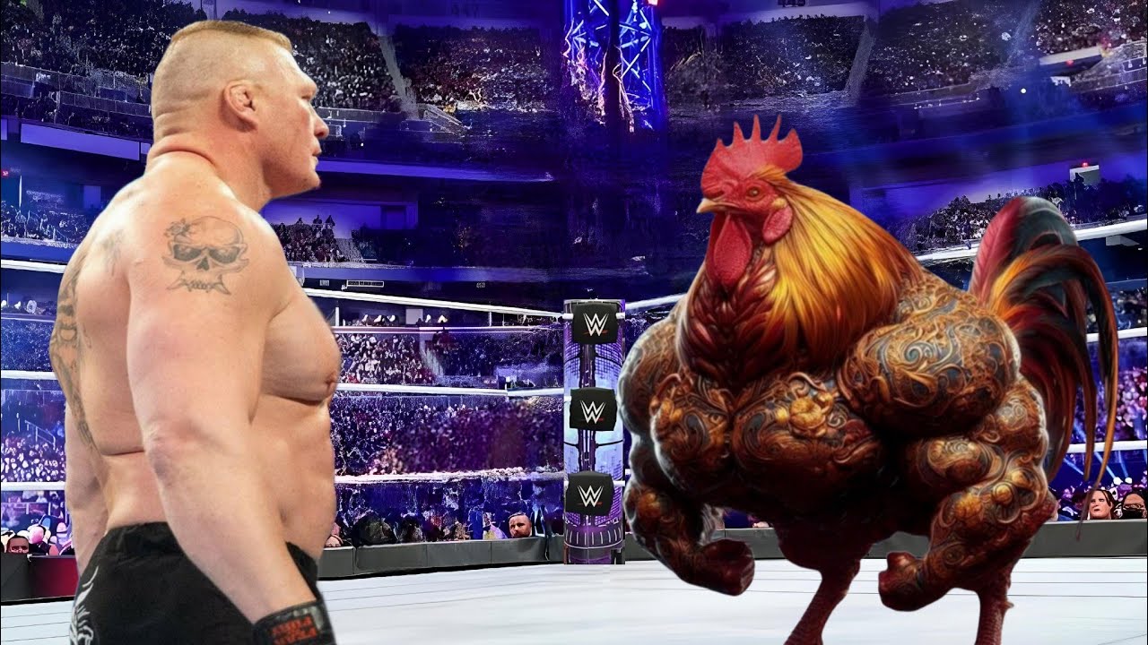 🔥🔥WWE2K23- BROCK LESNAR VS MUSCULAR CHICK || - YouTube