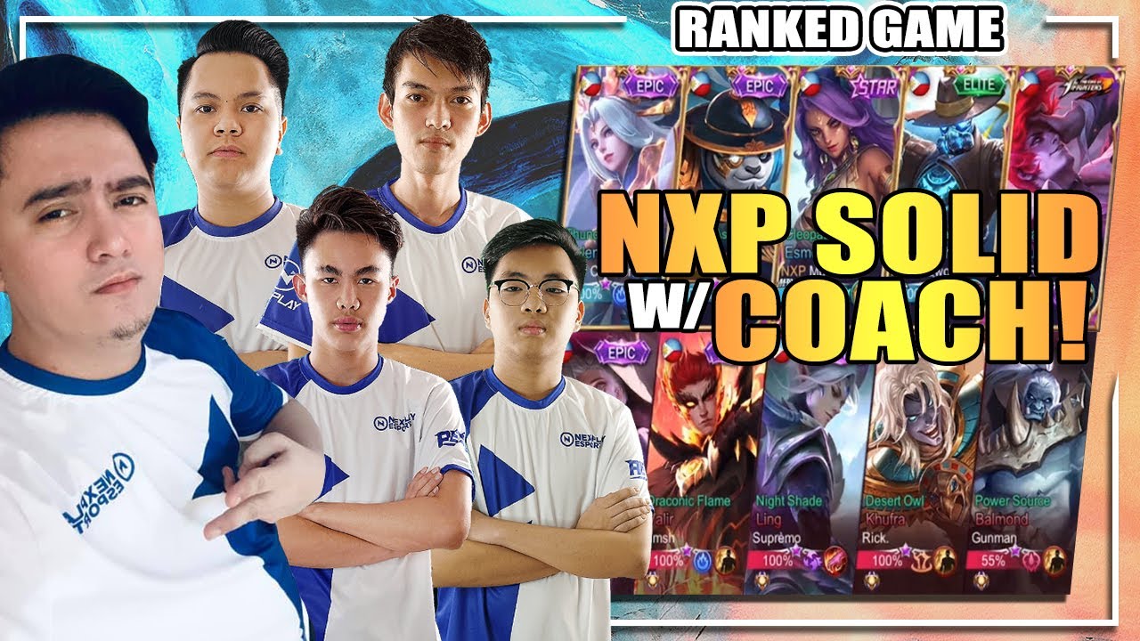 NXP SOLID SQUAD WITH COACH NANGDUROG SA RANKED GAME - YouTube
