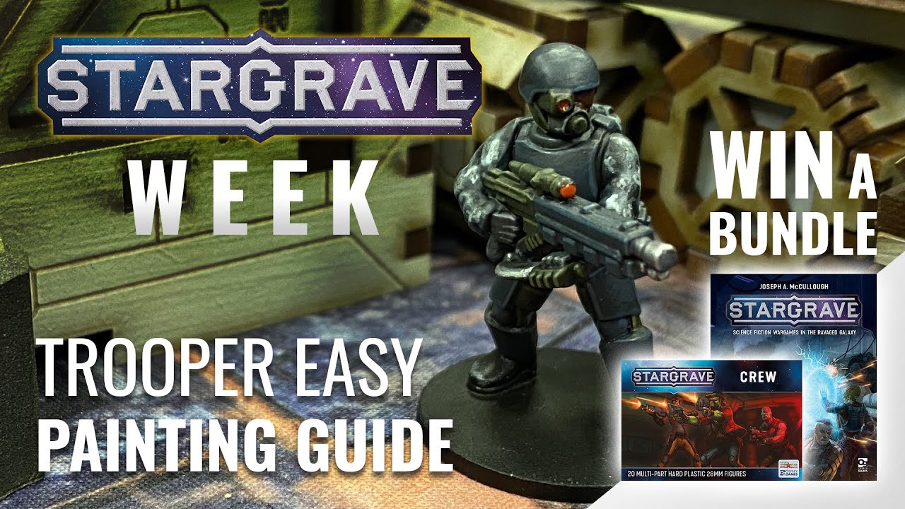 Stargrave Trooper Painting Tutorial #StargraveWeekOTT - YouTube