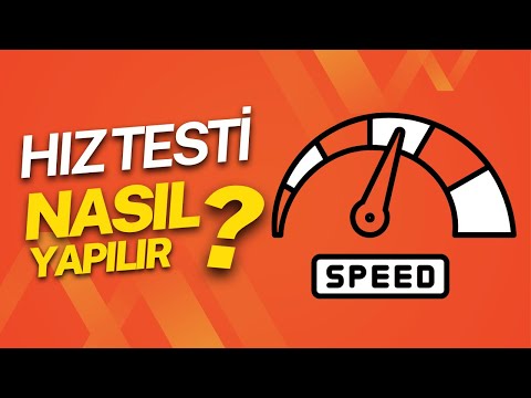 İNTERNET HIZ TESTİ