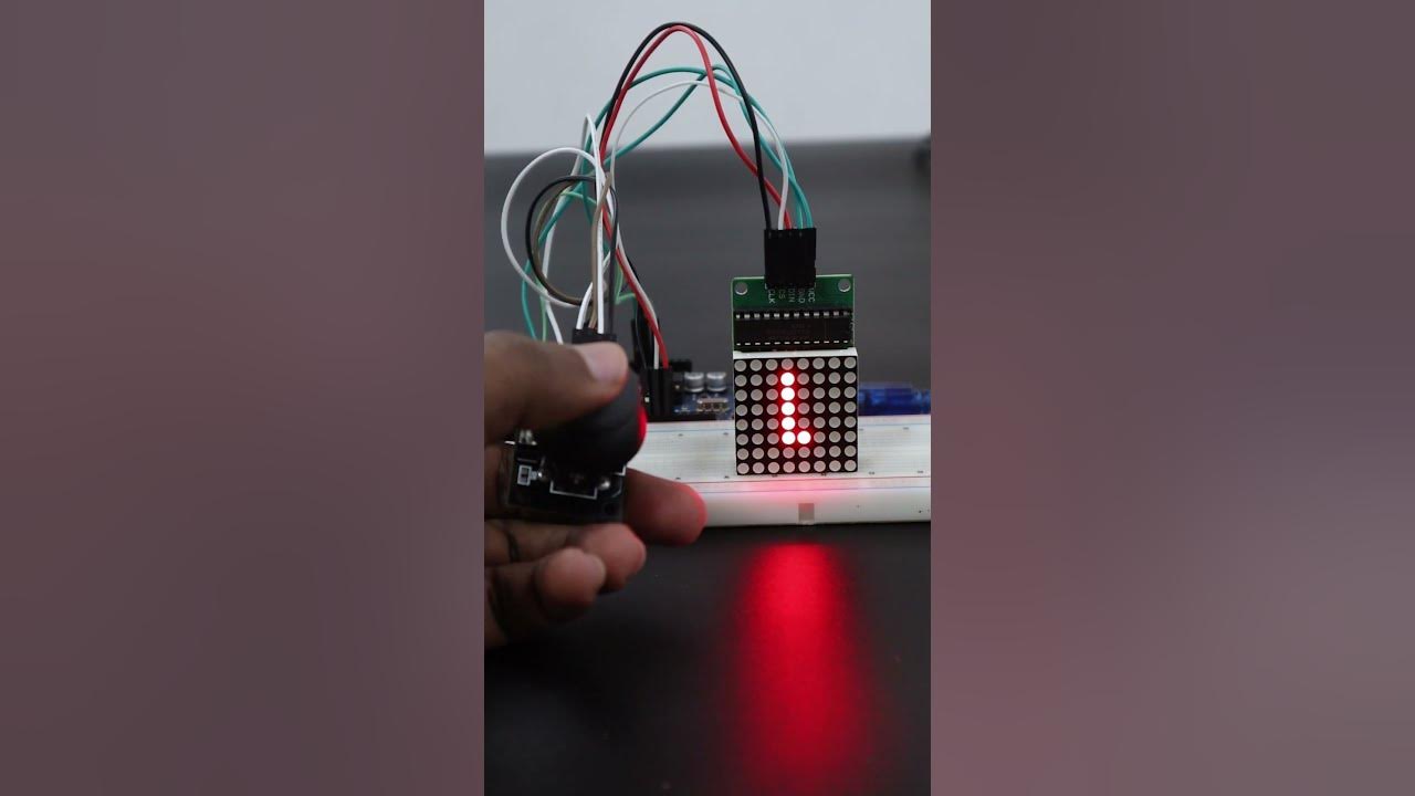 Classic Snake Game On 8x8 LED Matrix With Chat-GPT Generated Arduino Code | Coders Cafe - YouTube