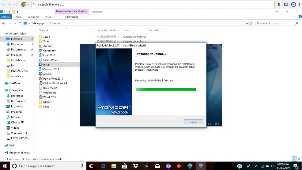 install program Promodel 2011- Parte 1 - YouTube