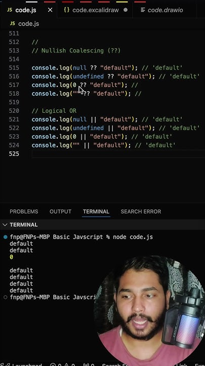Interview Tips #Rate yourself #programming #coding #interview #freshers #nullish Coalescing ...