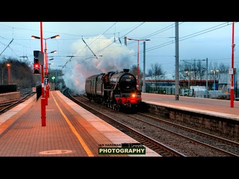 LMS 5MT No. 45212 Loaded Mainline Test Run 03/03/17 - YouTube