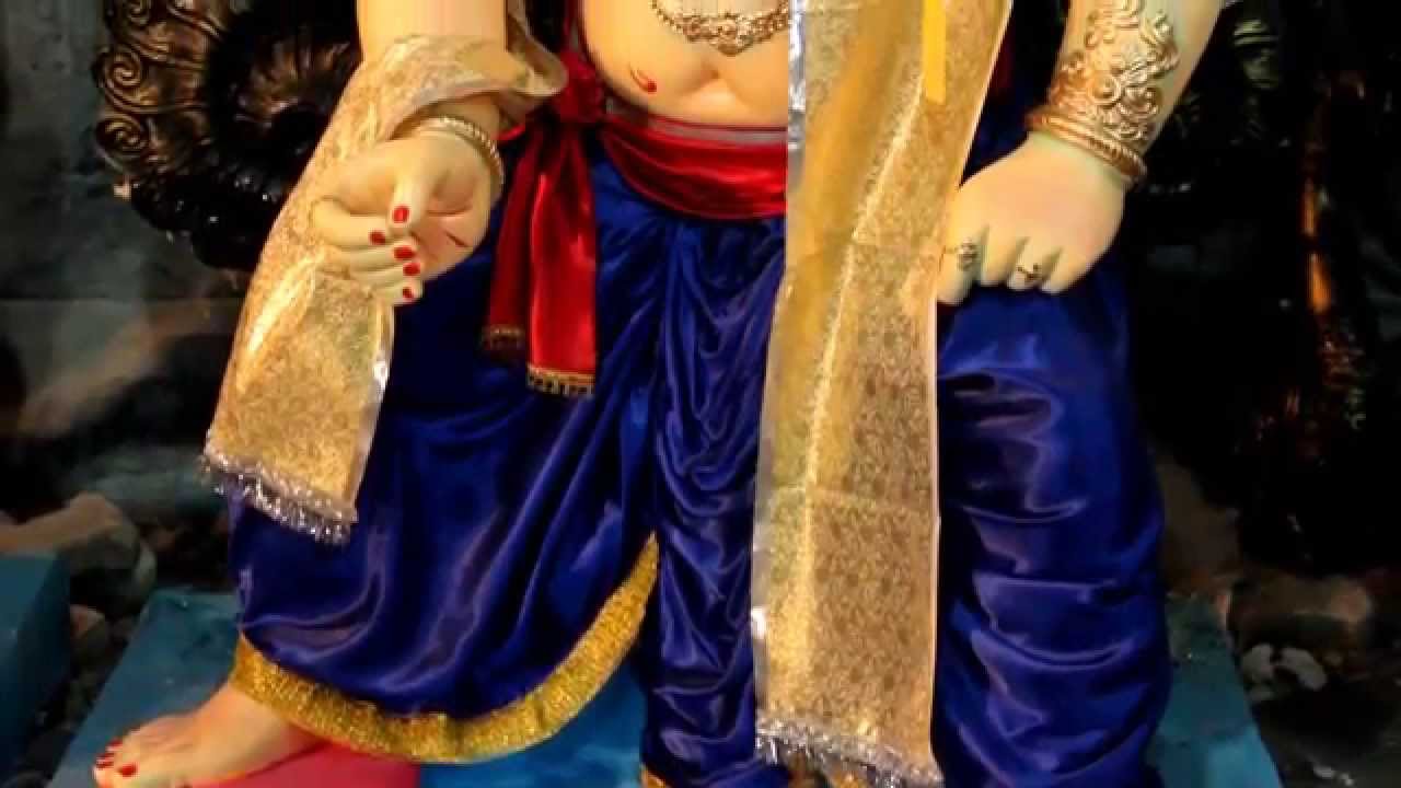 how to make Ganesh Idol by Pitamber Arts - YouTube