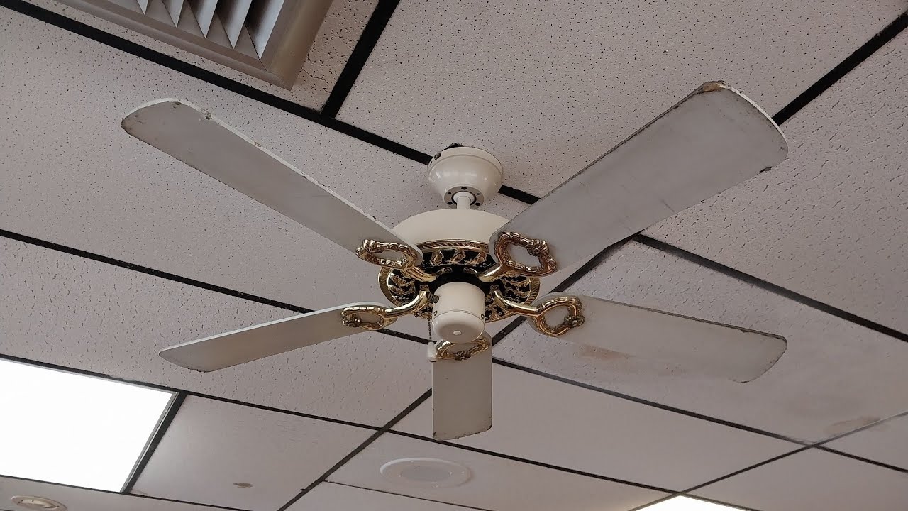 Walmart Impressions 42" ceiling fan - YouTube