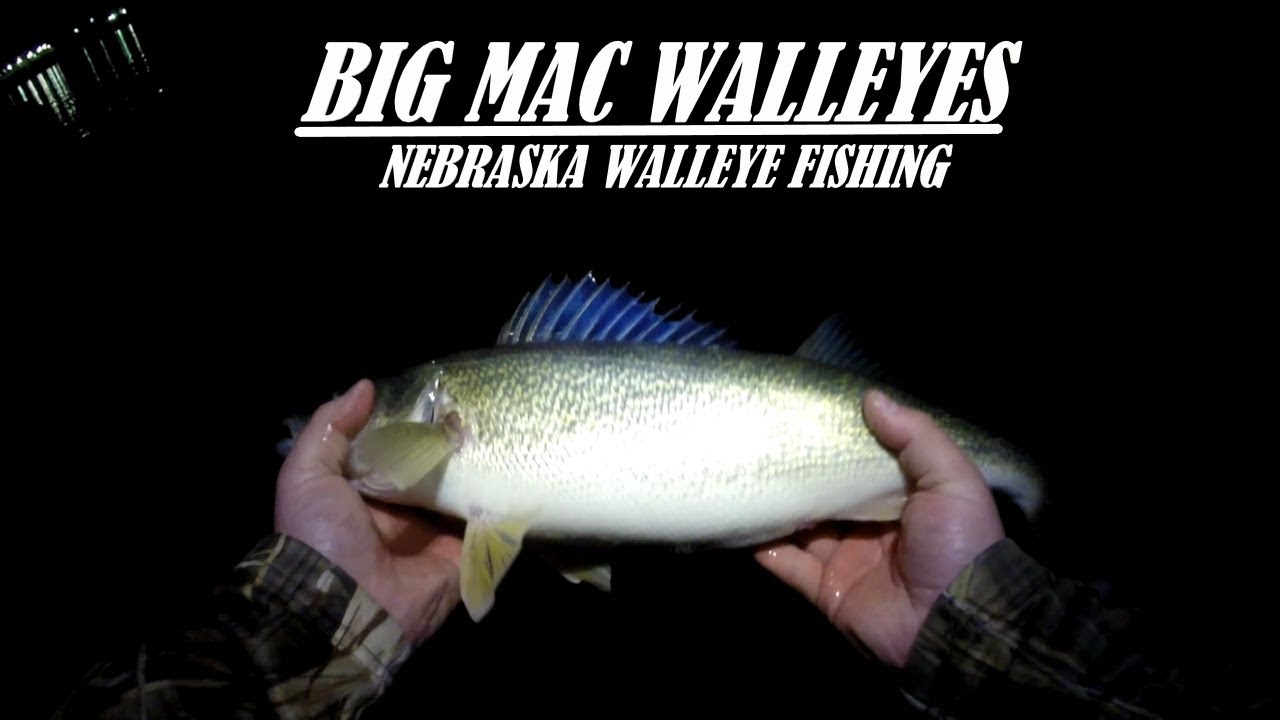 BIG MAC WALLEYES - NEBRASKA WALLEYE FISHING - YouTube