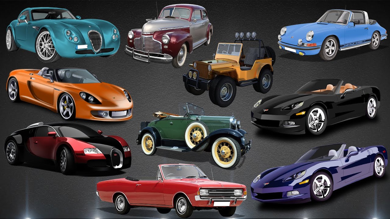 Green Screen Super Car Vector | Best of Sport Car | High Speed GT Cars ...