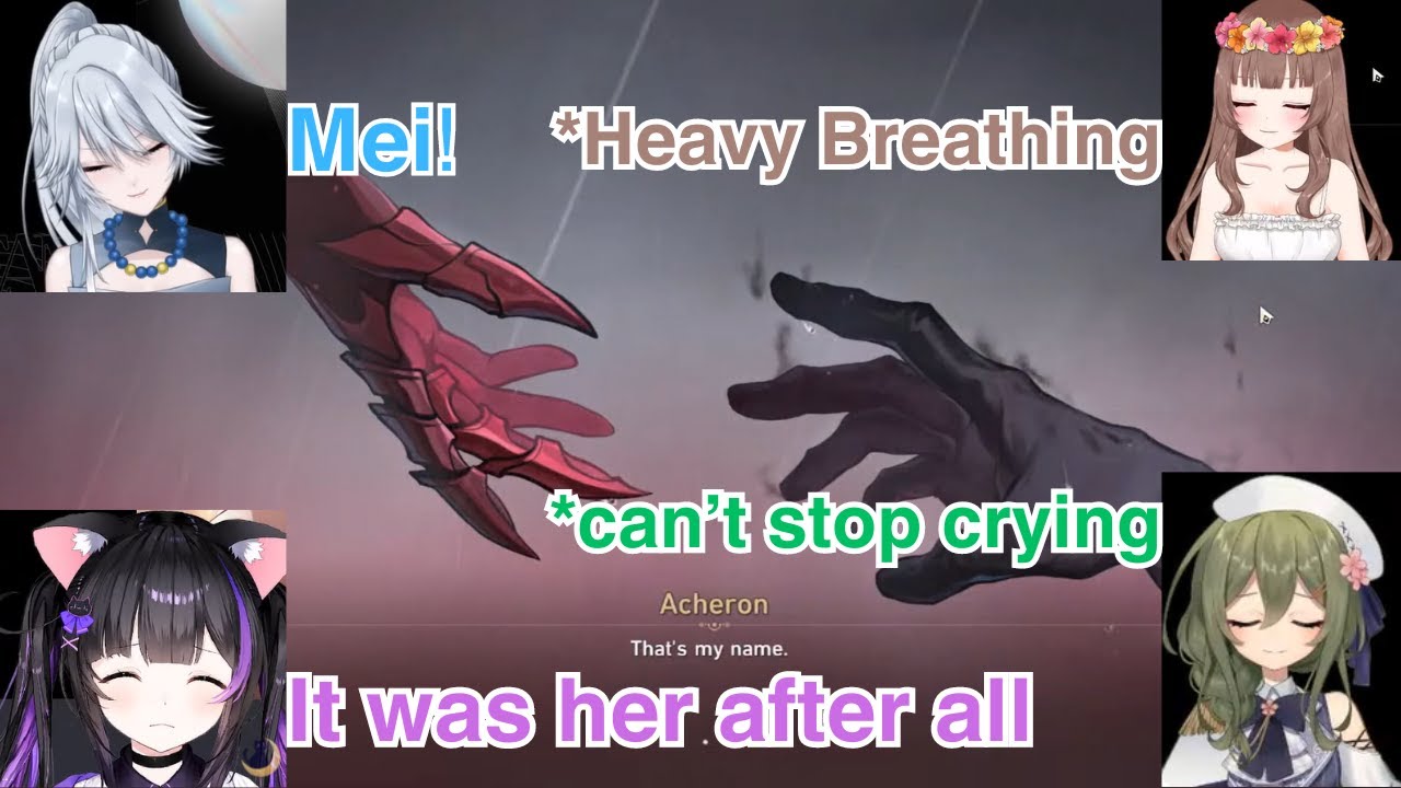 Japanese Streamers gets crazy over Acheron's Real Name | Honkai Star ...