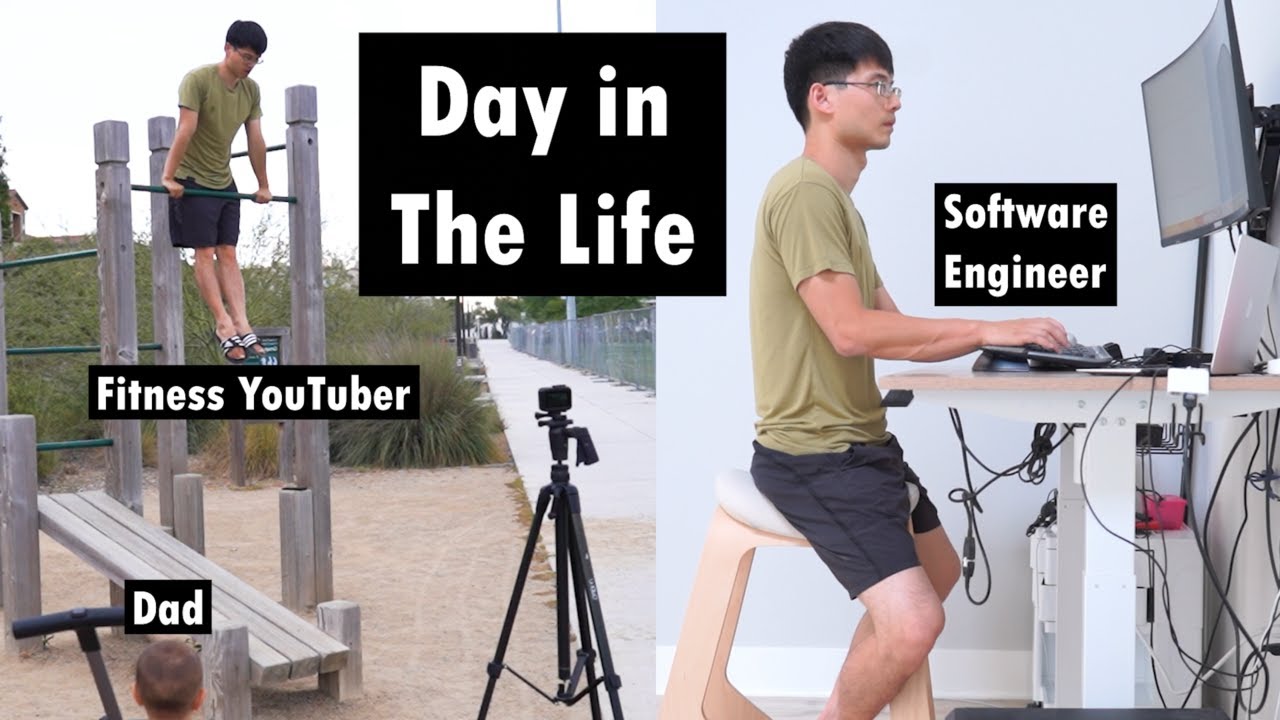 A Day in the Life of a Software Engineer/Fitness YouTuber/Dad - YouTube