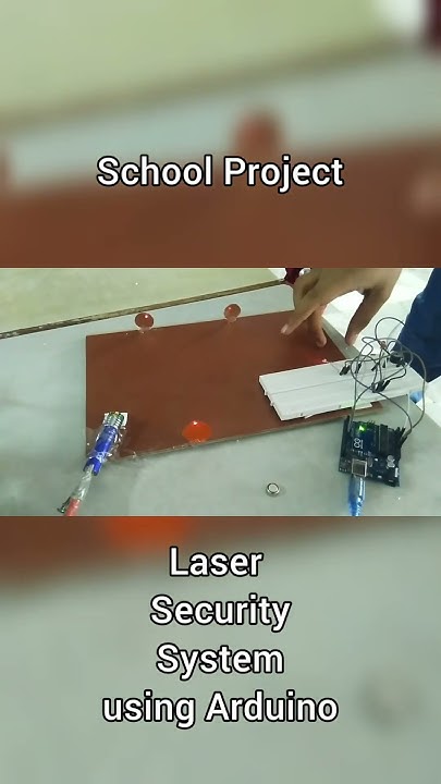 Laser Security System using Arduino || School Project - YouTube