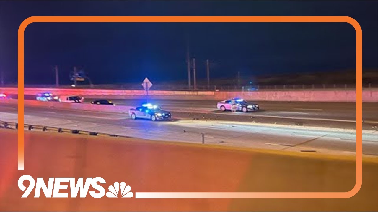 Interstate 225 closed at Parker Road in Aurora - YouTube