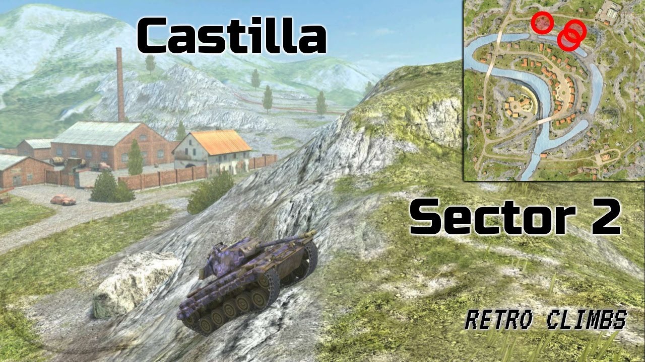 WoTB Climbing - Castilla Sector 2 (Retro Climbs) - YouTube