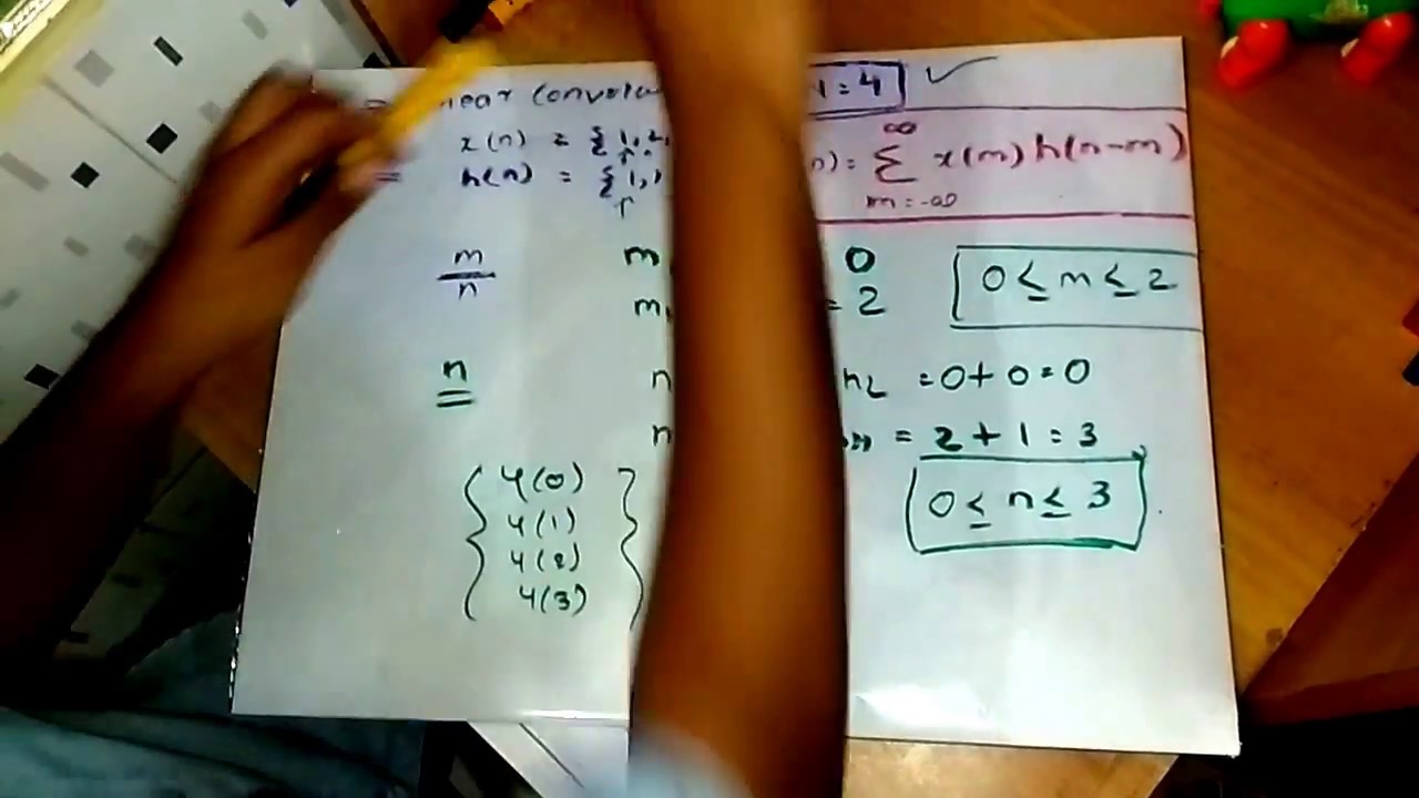 Linear convolution - YouTube