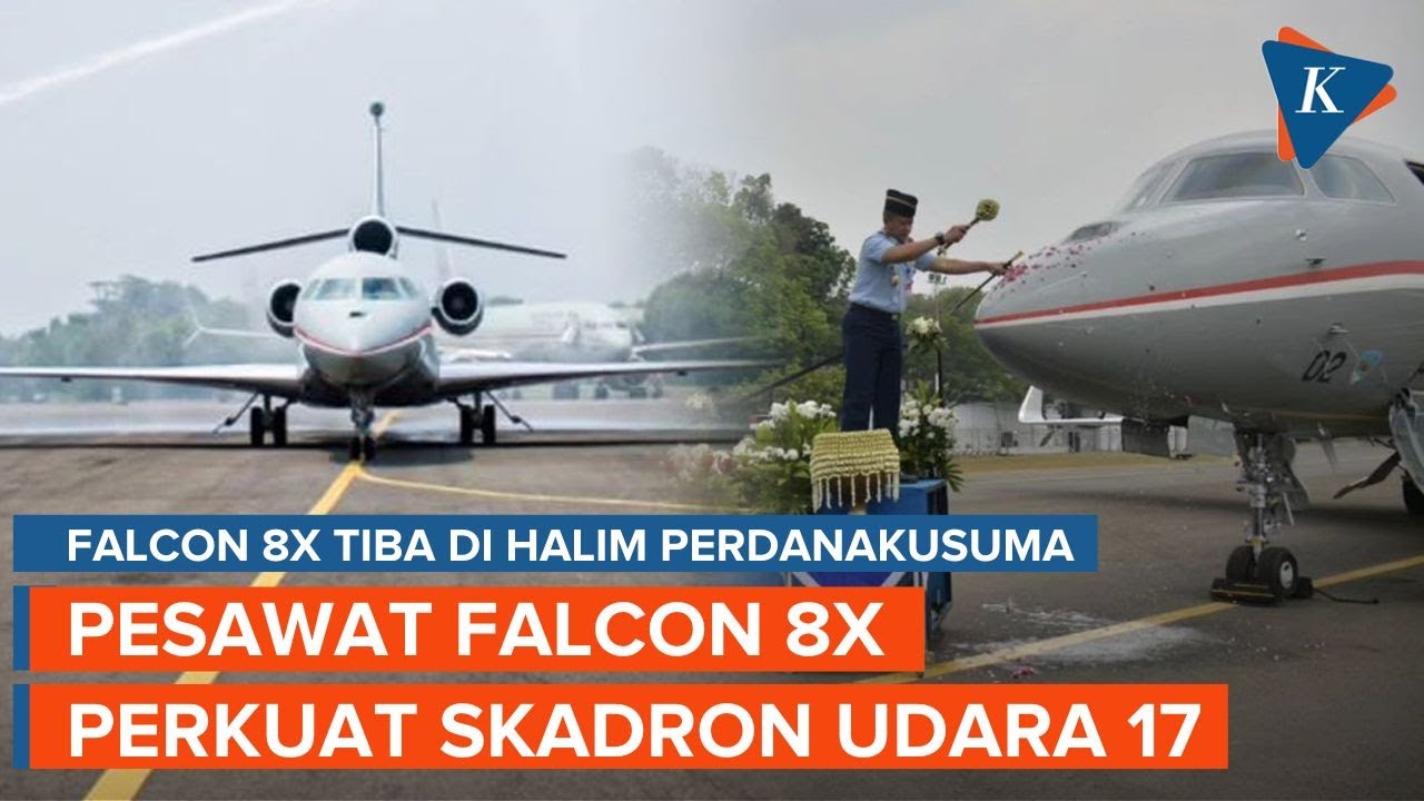 Pesawat Jet Falcon 8X TNI AU yang Bakal Perkuat Skadron Udara 17 di Halim Perdanakusuma - YouTube
