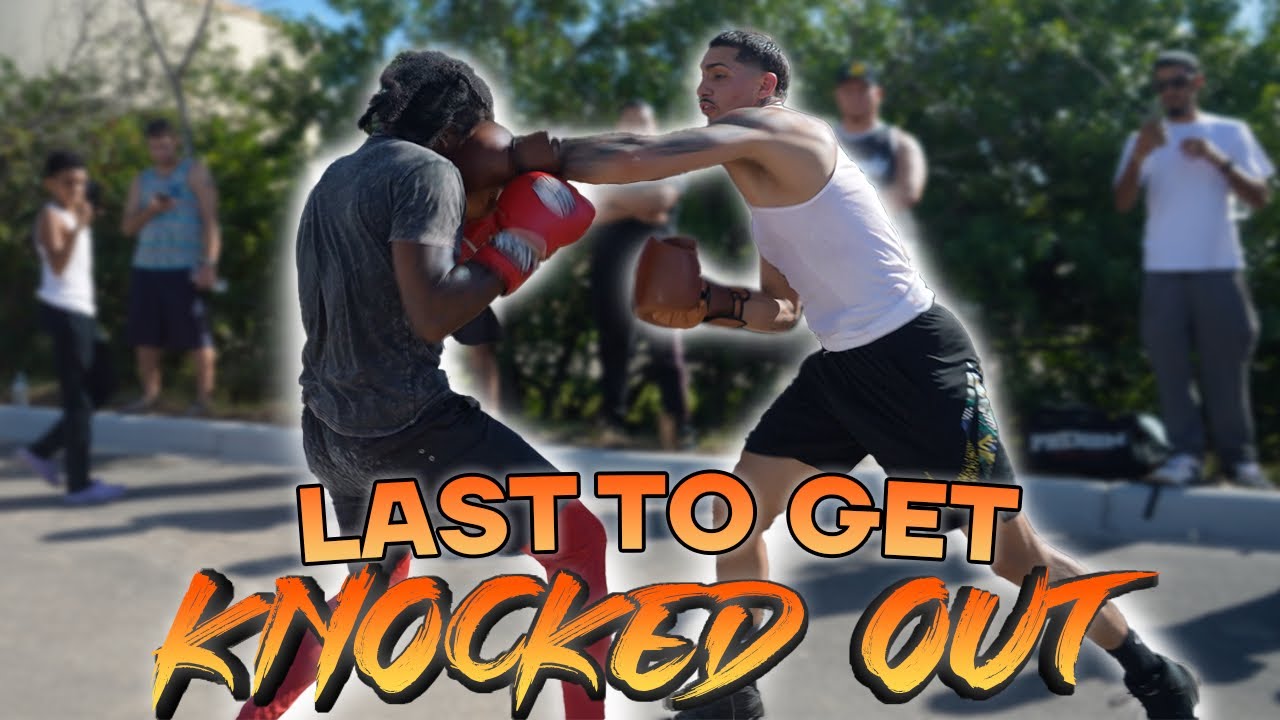Last To Get KNOCKED OUT Wins $500 MIAMI FLORIDA - YouTube