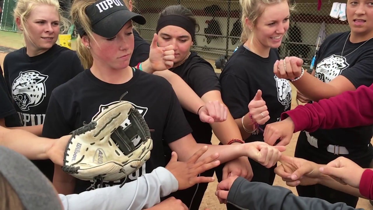 IUPUI SOFTBALL PRACTICE FEATURE - YouTube
