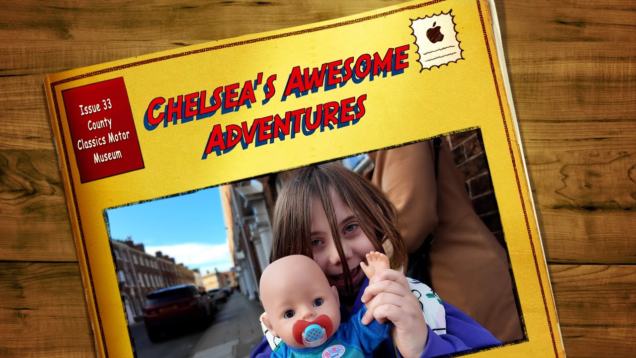 Chelsea's Awesome Adventures - County Classics Motor Museum - YouTube