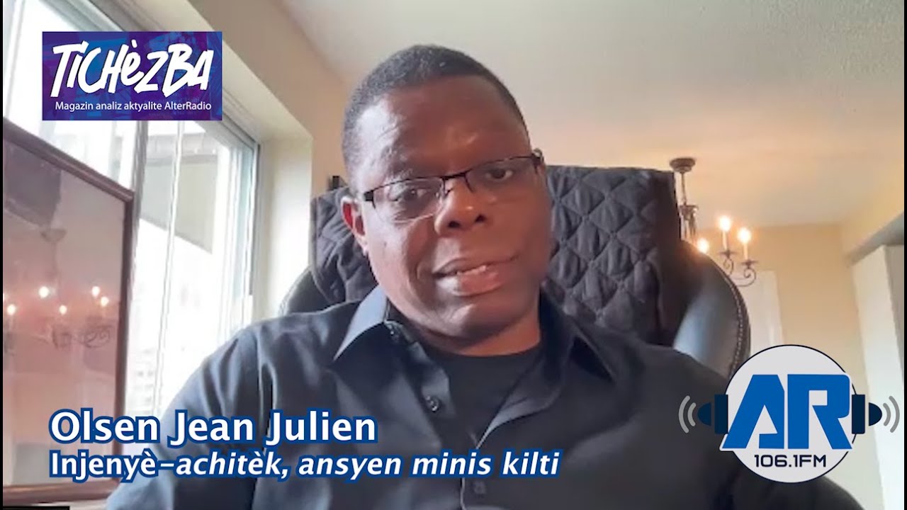 2024 06 01 TiChezBa : Envite, Olsen Jean Julien, enjenyè-achitèk - YouTube