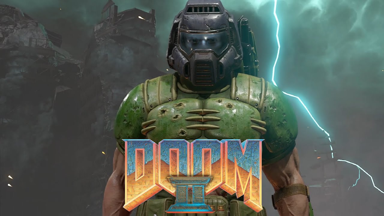 DOOM Eternal's Ending But It Has DOOM II's Final Music - YouTube