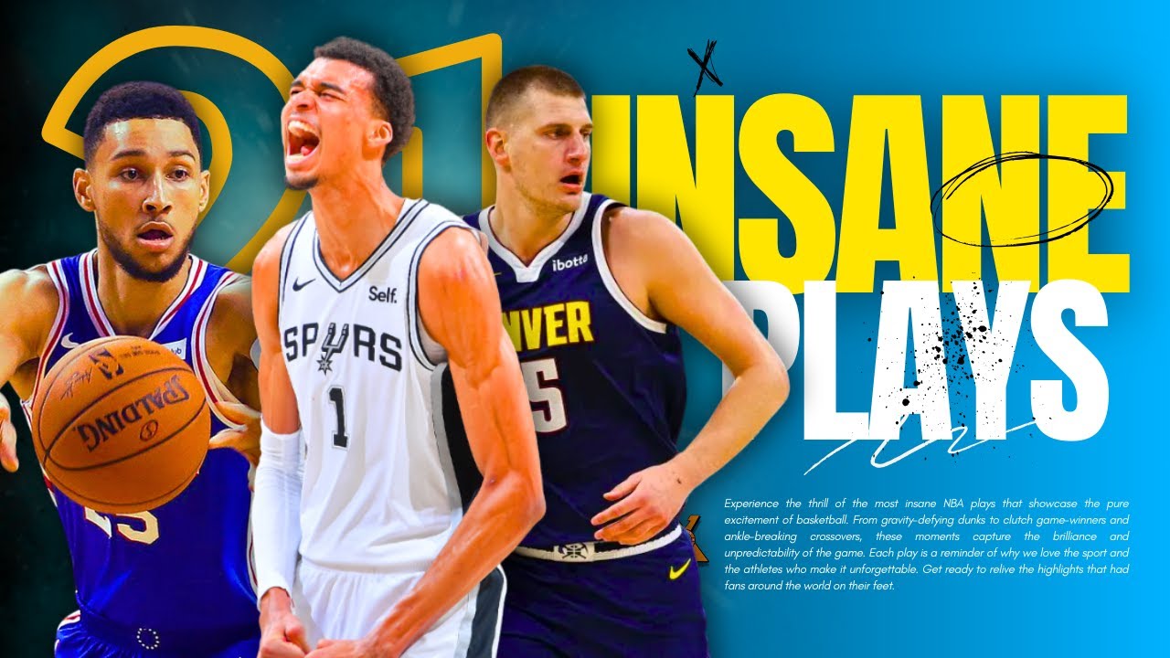 NBA STUNTS THAT DEFIED LOGIC | NBA | SPORTX - YouTube