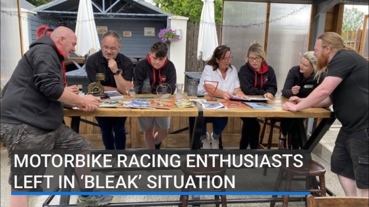 Motorbike racing enthusiasts left in 'bleak' situation - YouTube