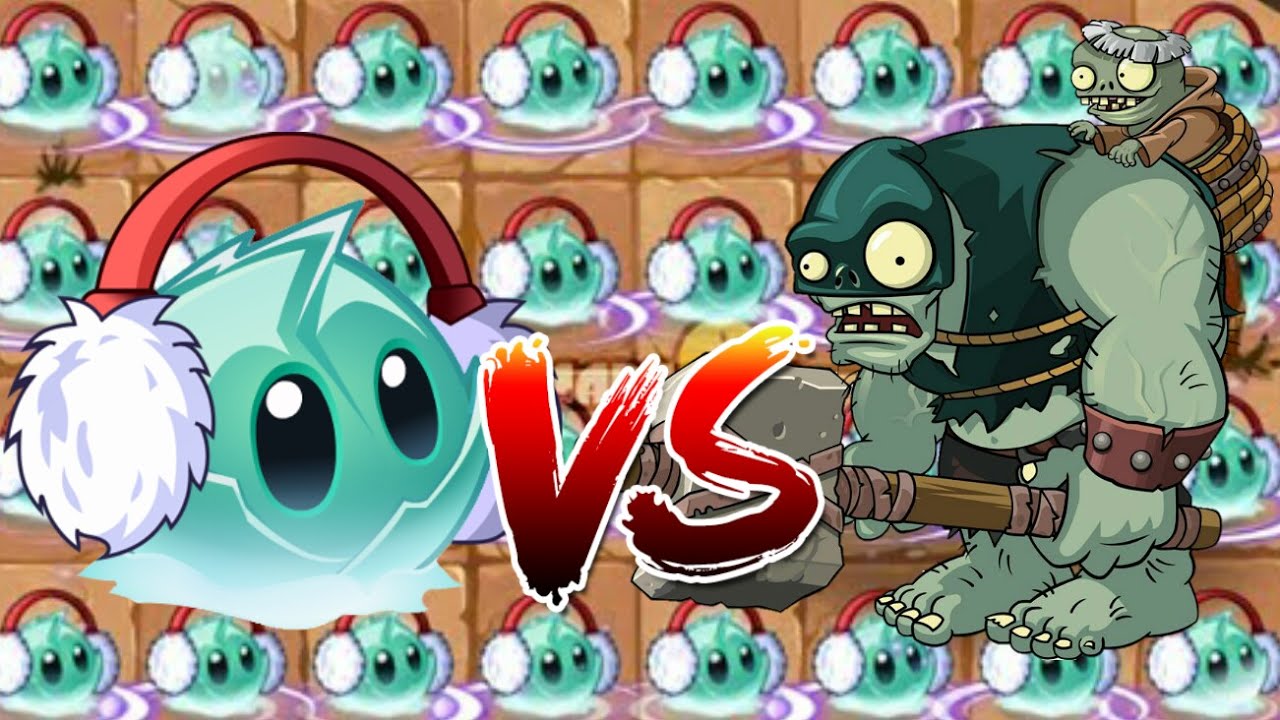 Iceberg Lettuce vs FULL Gargantuars | Plants vs Zombies 2 - YouTube