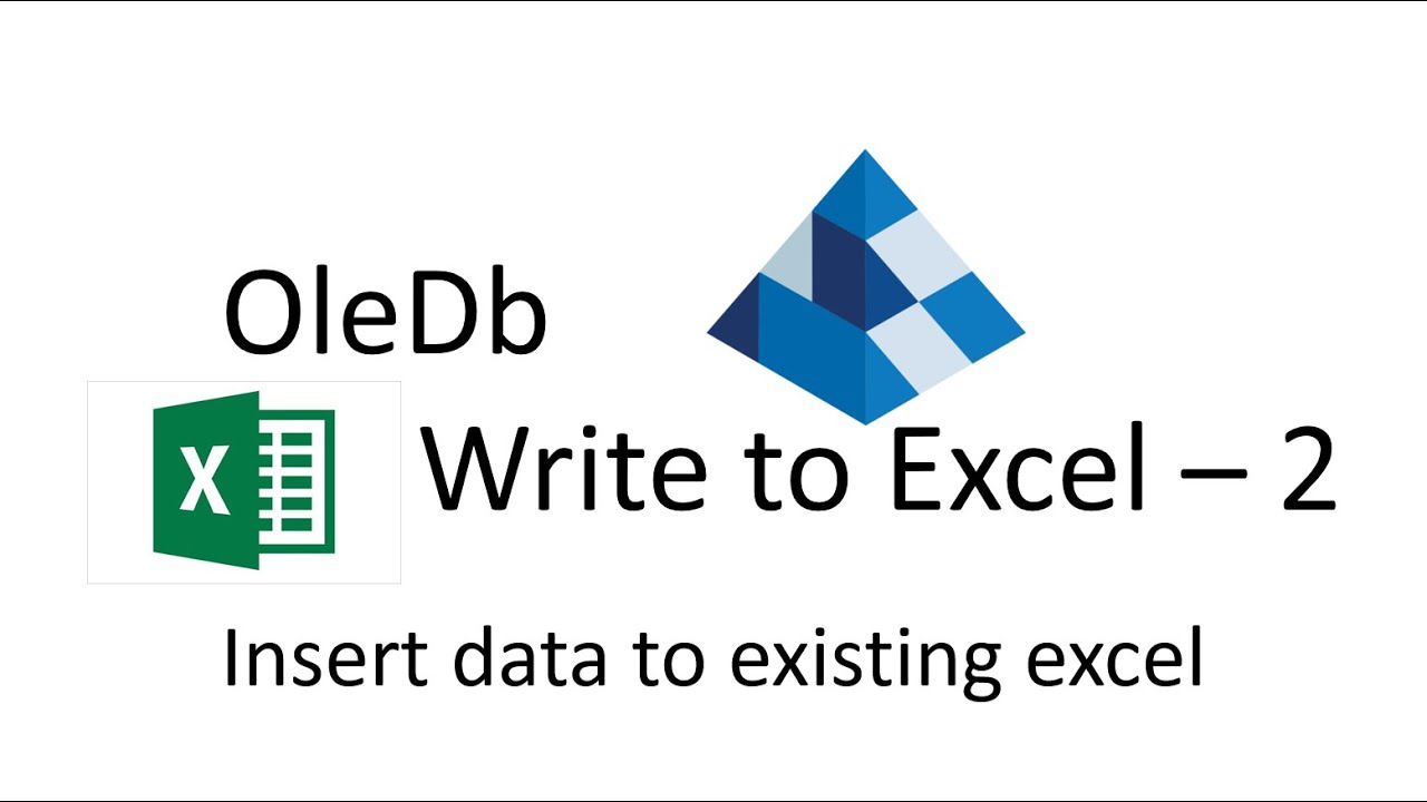 Blue Prism Use Oledb To Insert Additional Records To An Existing Excel Using Code Stage YouTube Blue Prism Use Oledb To Insert Additional Records To An Existing Excel Using Code Stage YouTube