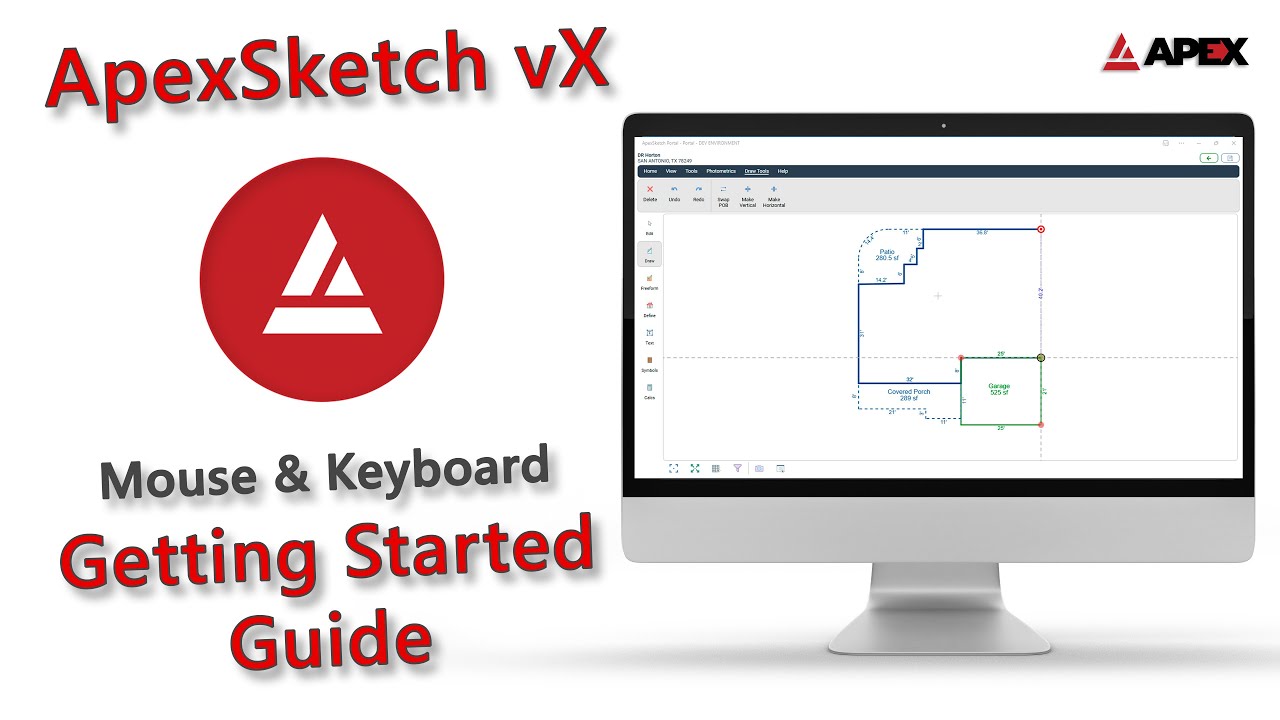 ApexSketch vX - Getting Started on a Desktop | Apex Software - YouTube