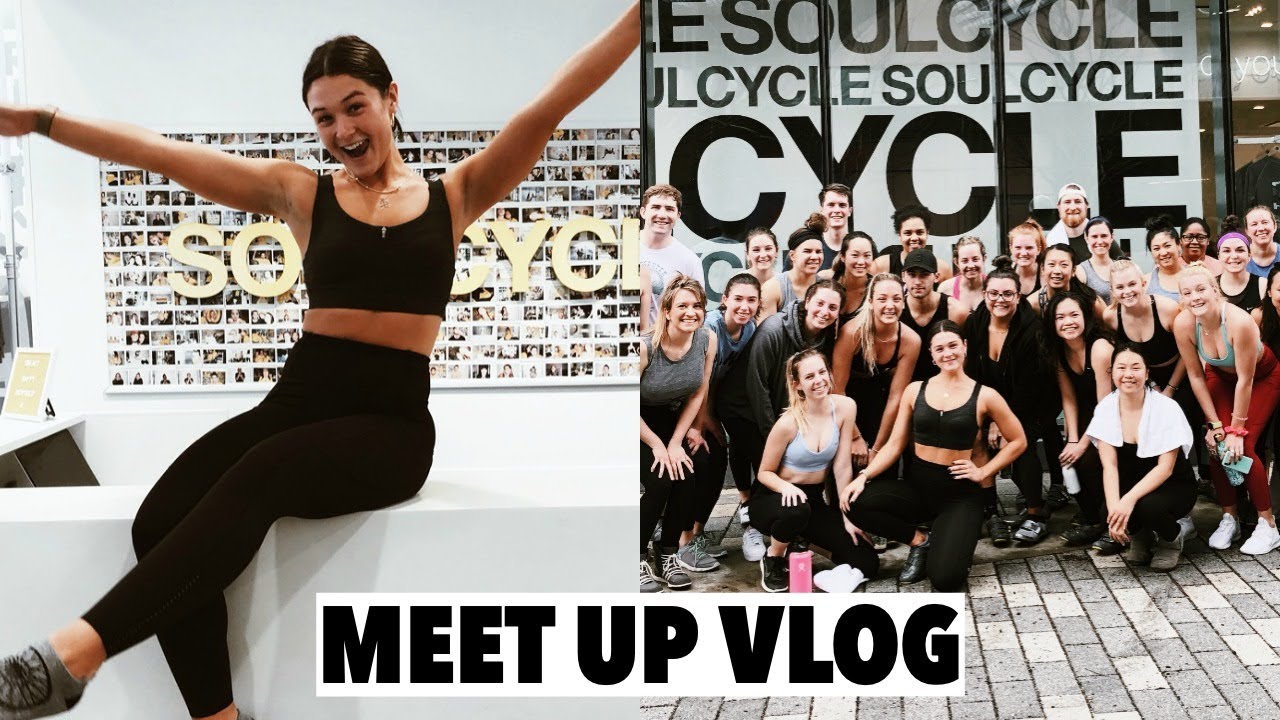MY FIRST MEET UP | HOSTING A SOULCYCLE CLASS FOR MY SUBSCRIBERS - YouTube