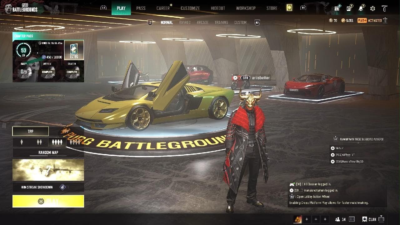 PUBG: BATTLEGROUNDS_ Progressive AUG MINOTAUR SKIN... Blood Sacrifices ...