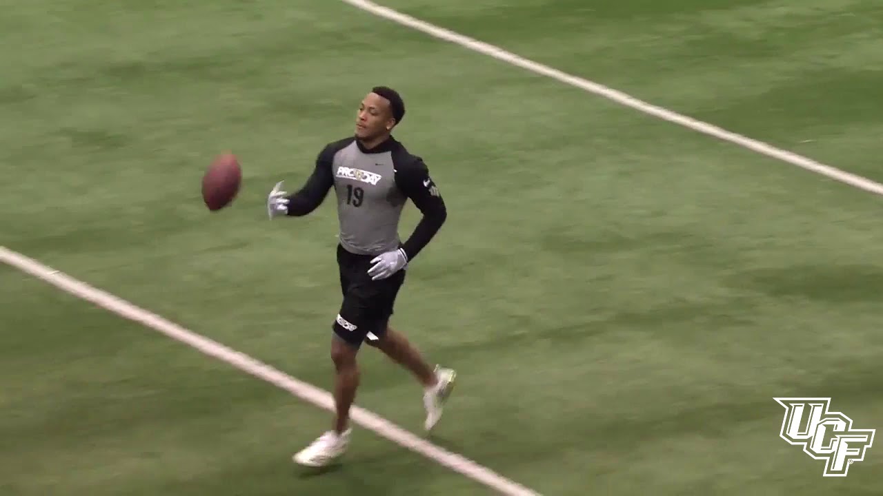 Mike Hughes UCF Pro Day Highlights - YouTube