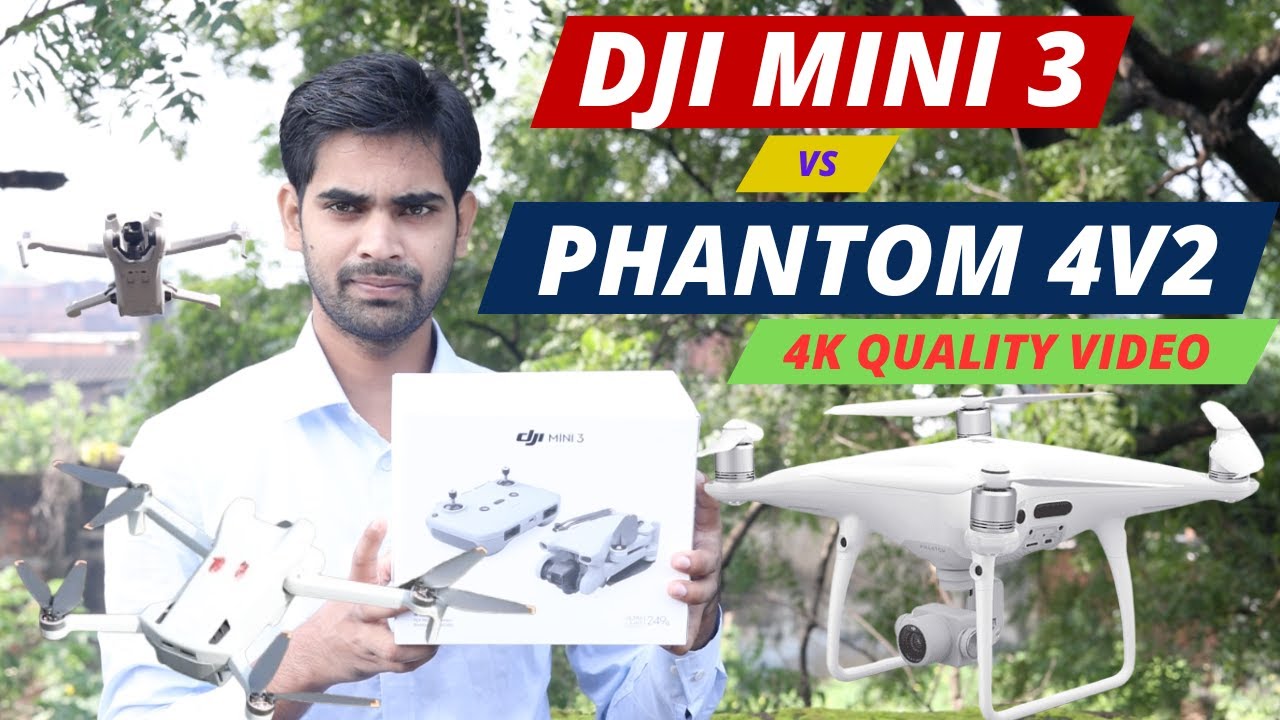 dji mini 3 pro vs phantom 4 pro v2 | Best Dron In India I Best Dron 4k ...