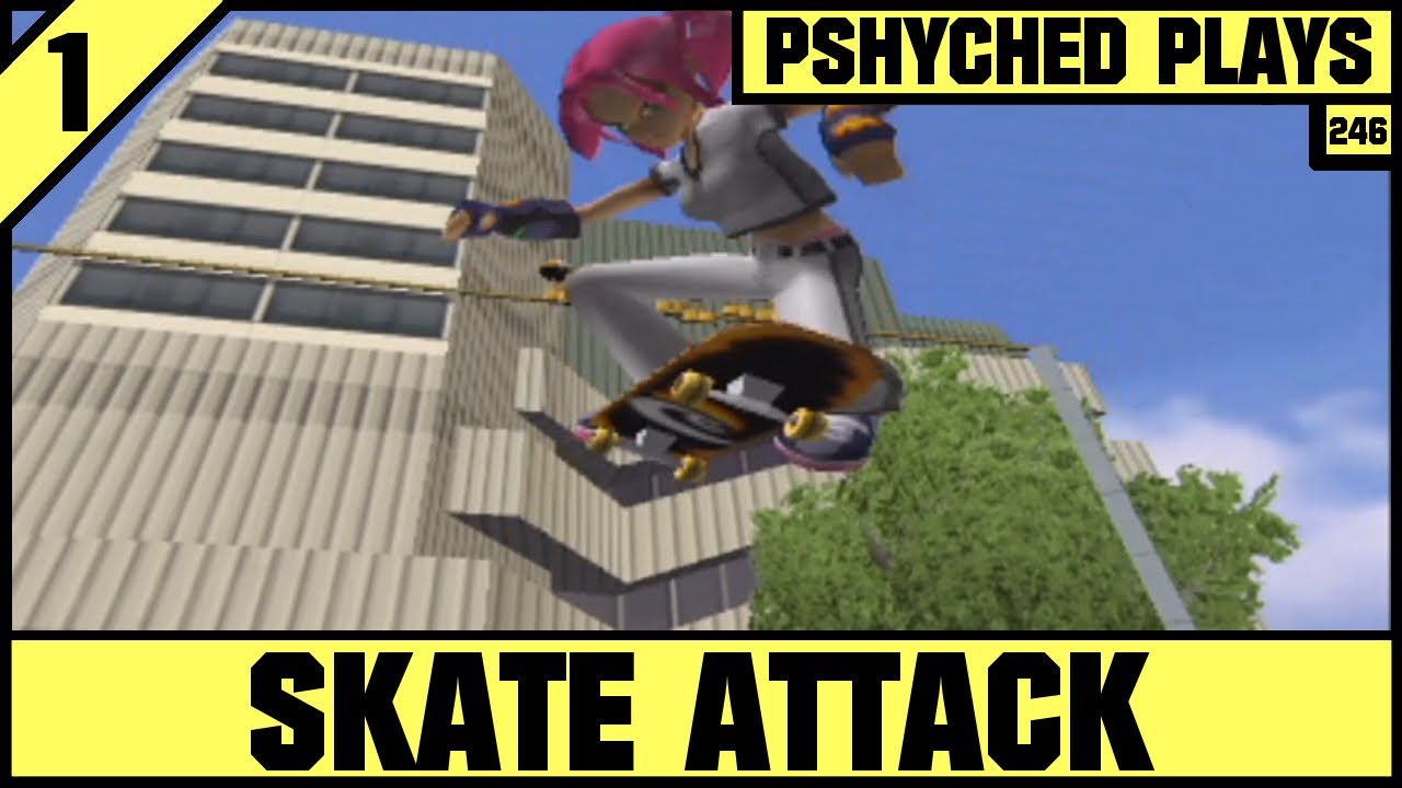 #246 | Skate Attack #1 - A Skating and Fighting Game? - YouTube