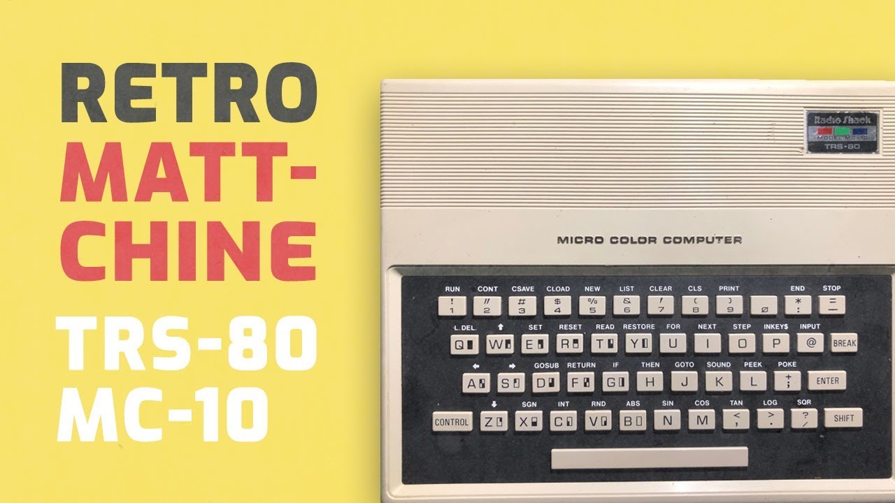Restoring a TRS-80 Micro Color Computer - YouTube