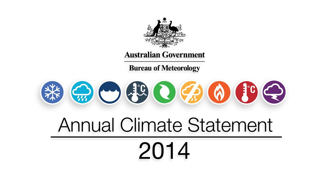 Annual Climate Statement 2014 - YouTube