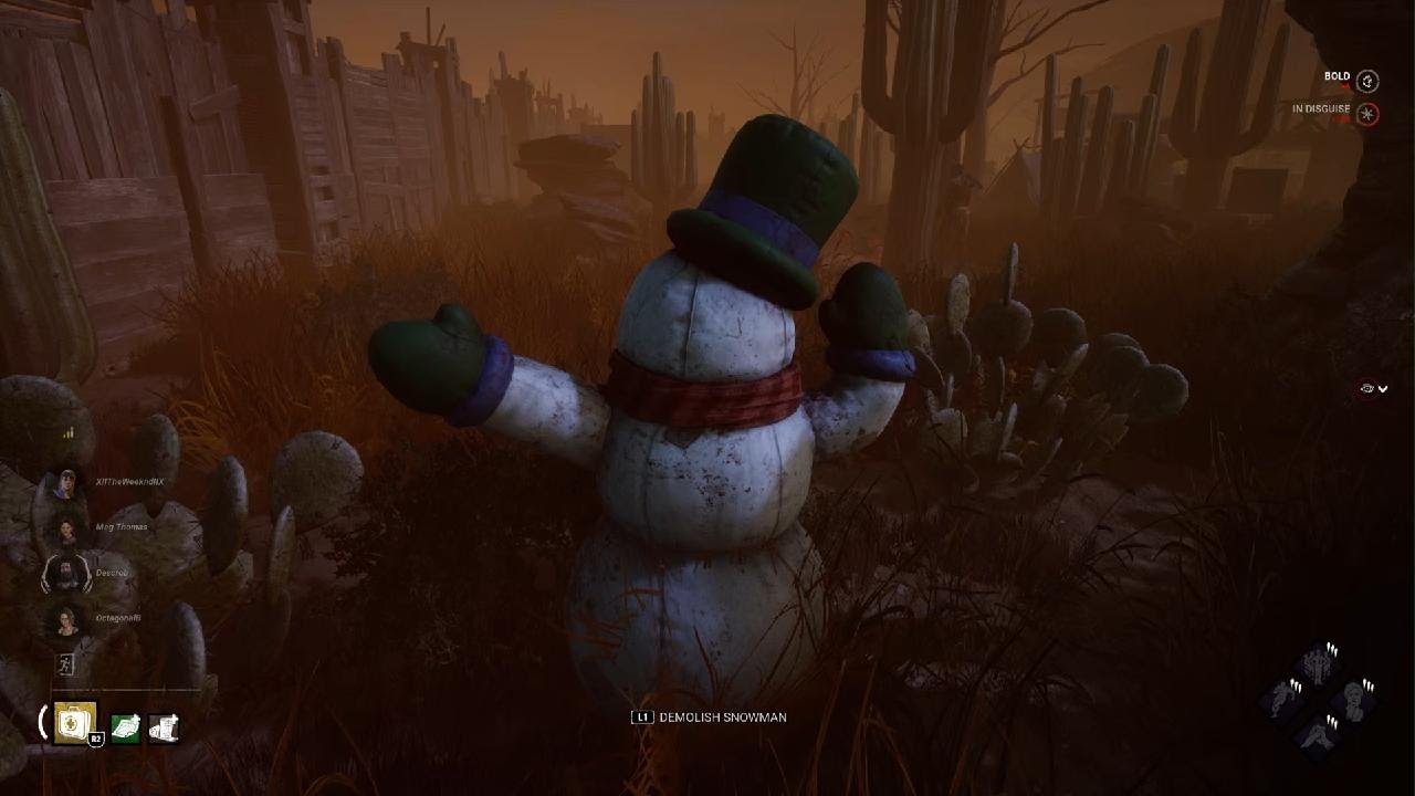 Dead by Daylight_snowman😂 - YouTube