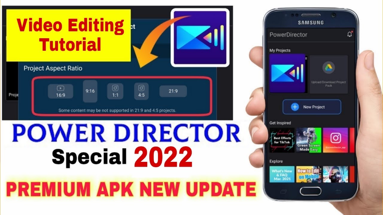 How to edit video in PowerDirector _ PowerDirector se video editing ...