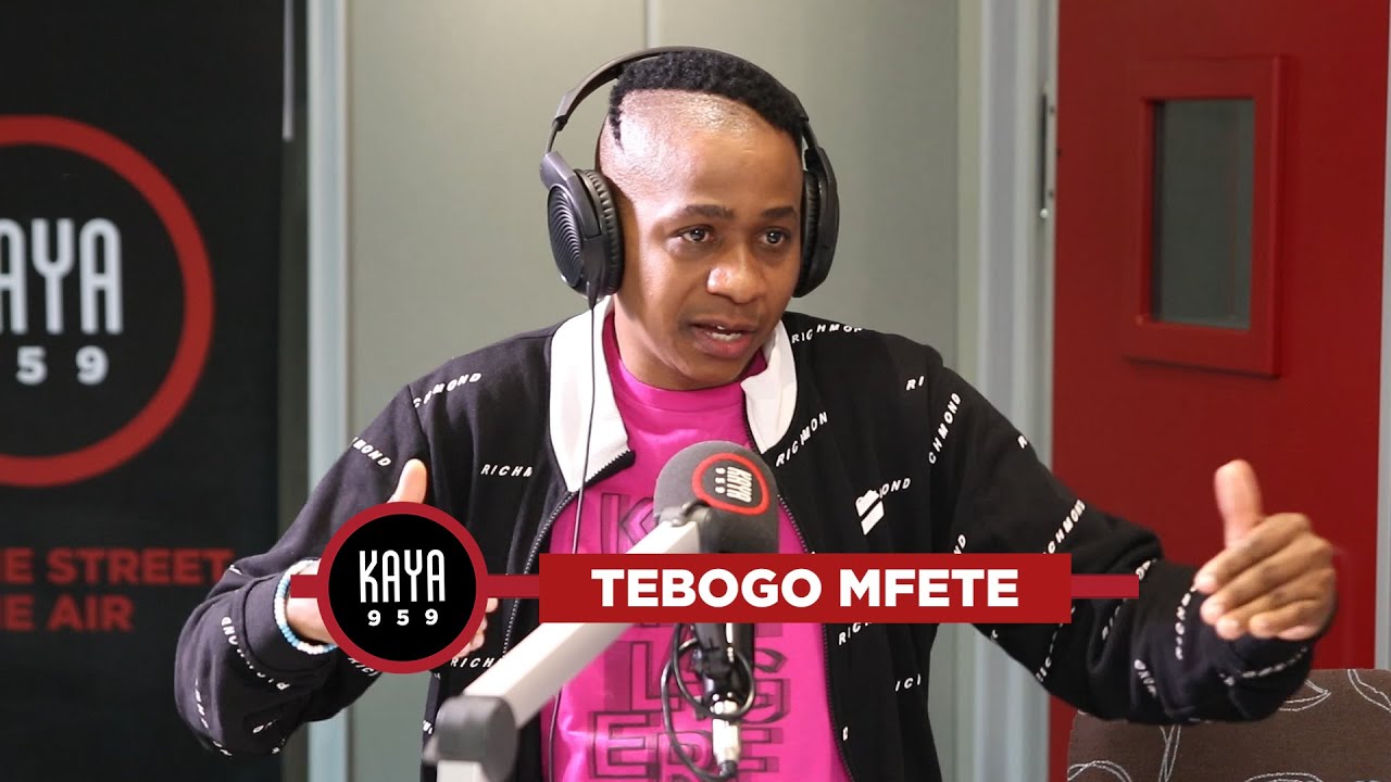 Predicting the future with Tebogo Mfete taking readings live on air ...