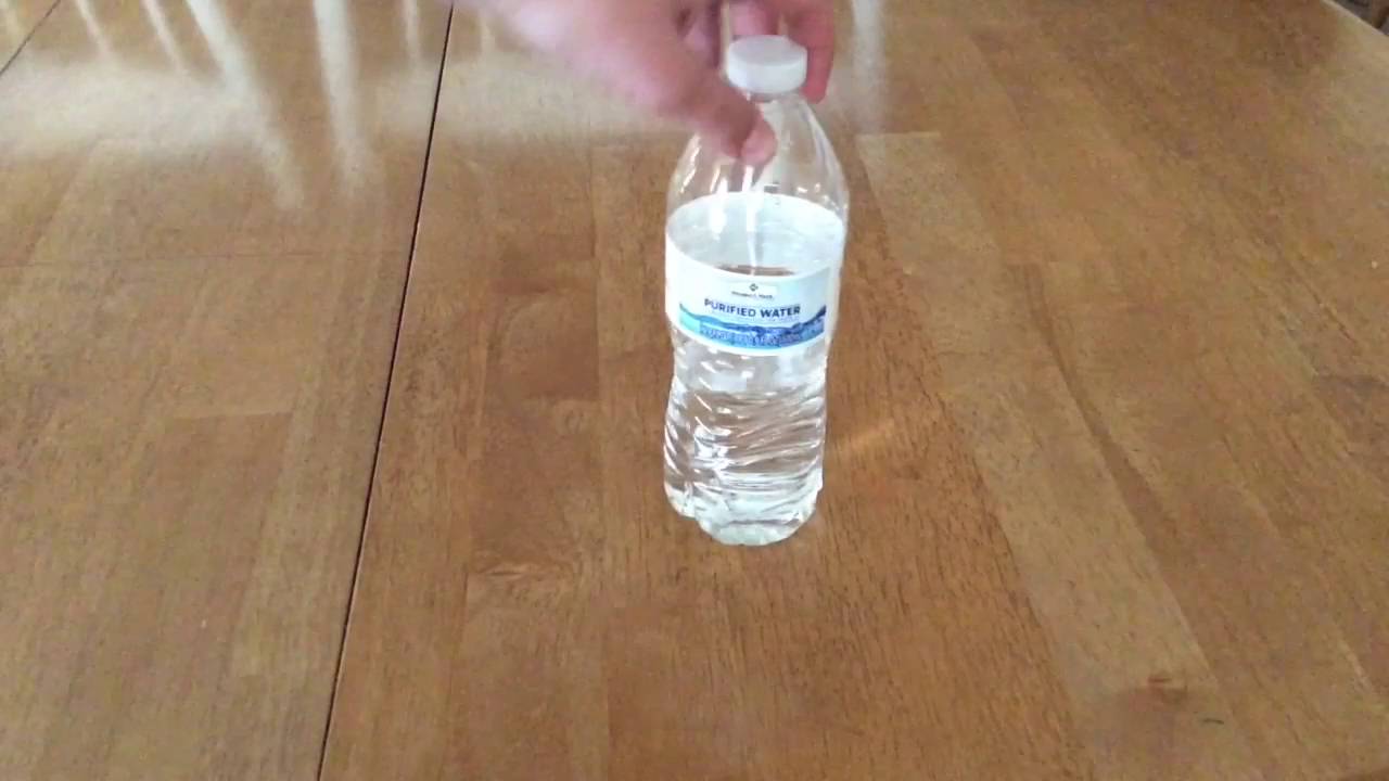 4 Cool Easy Tricks to do with a Water Bottle - YouTube