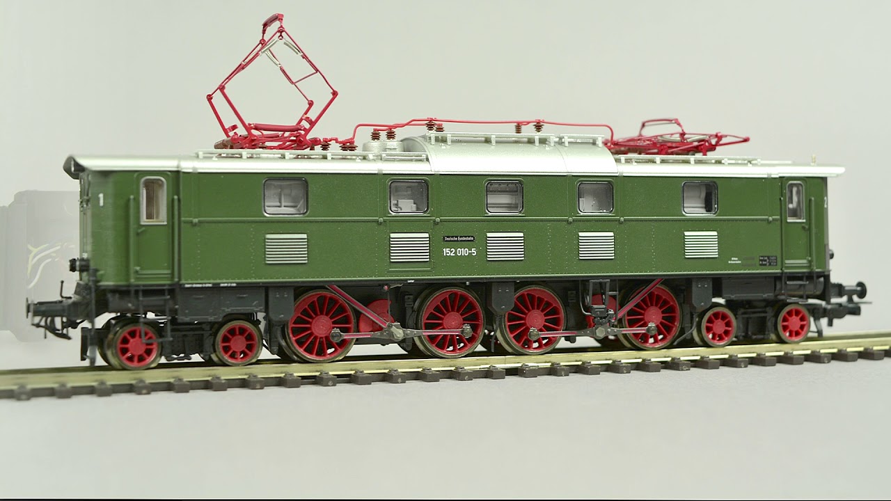 TV Sendung "Modell+Bahn" Produktvorstellung PIKO BR 152 (E52) - YouTube