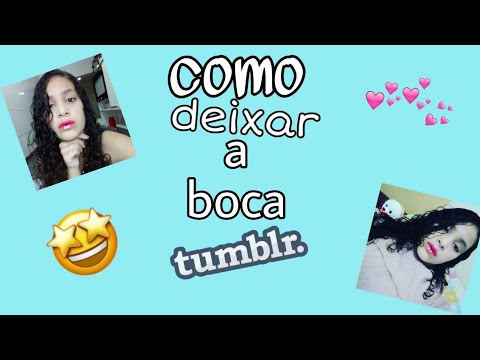 Como ter a boca vermelha //truques de beleza #1